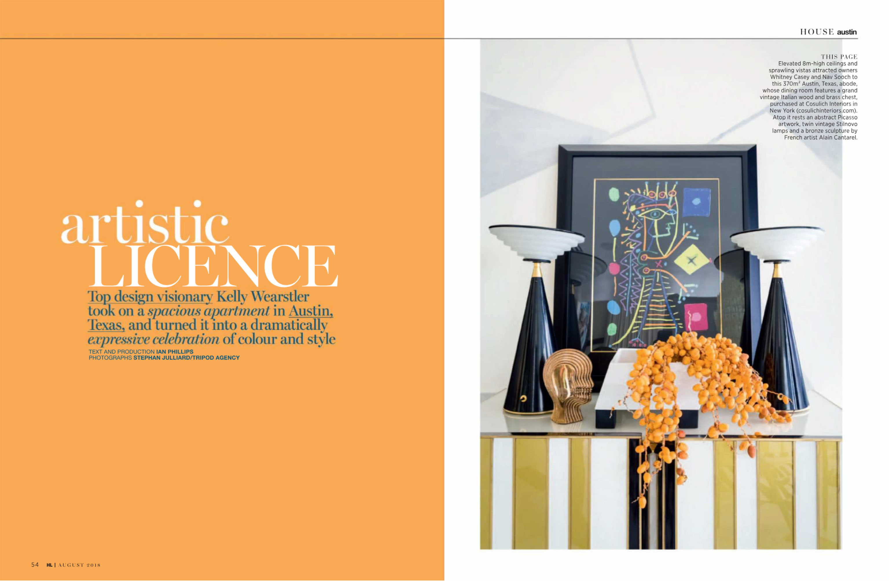 Kelly Wearstler Online Store: Kelly Wearstler Press Feature Page