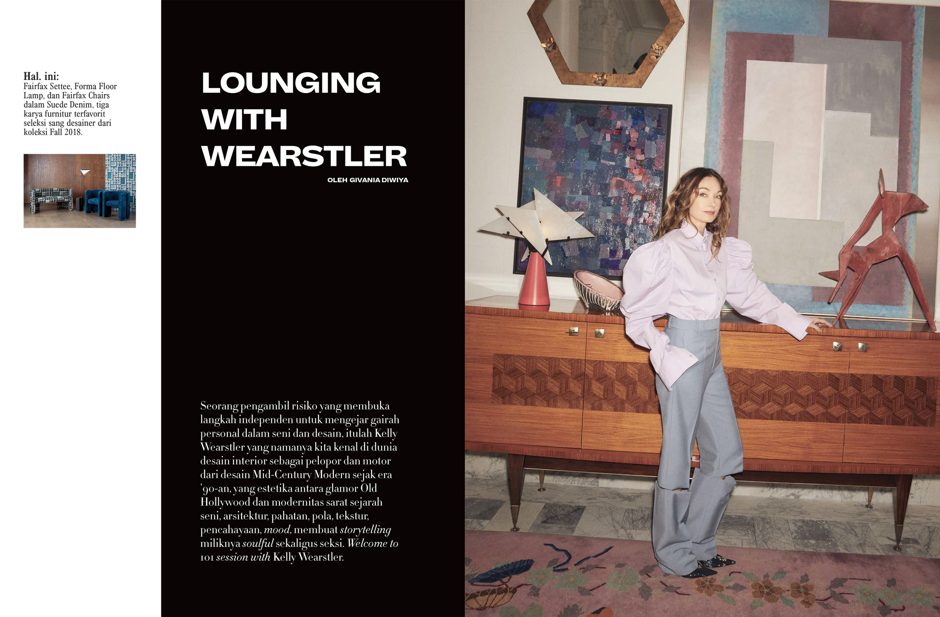 Kelly Wearstler Online Store: Kelly Wearstler Press Feature Page