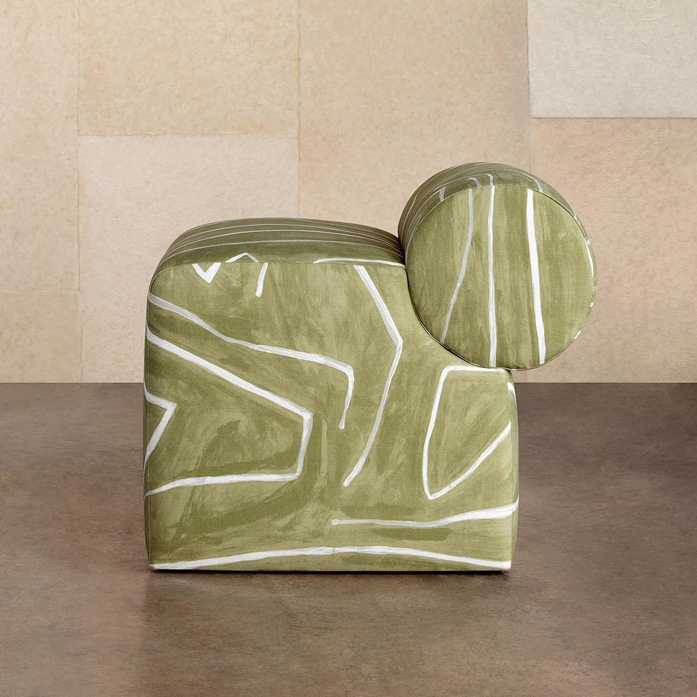 Esfera Ottoman | Kelly Wearstler
