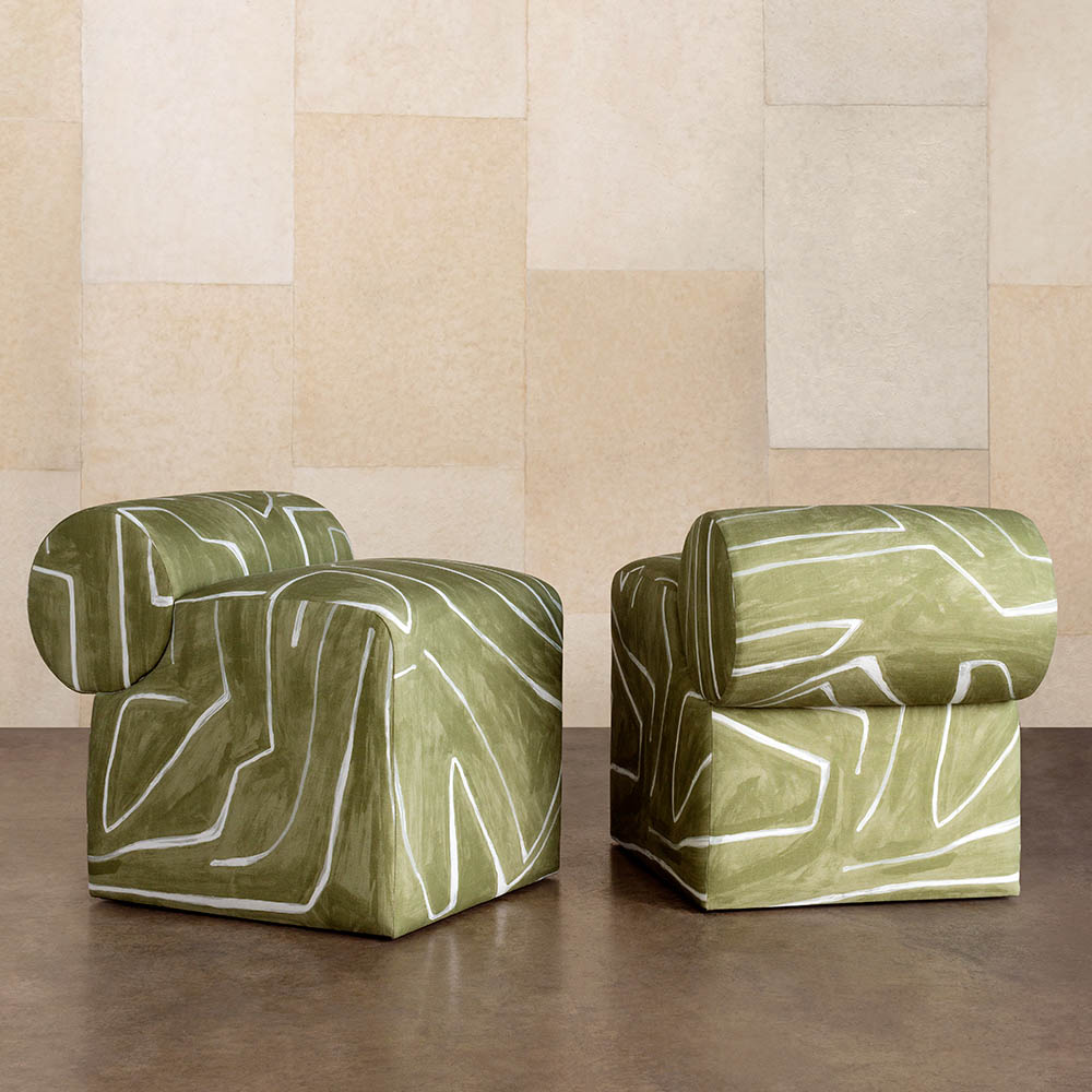 Esfera Ottoman | Kelly Wearstler