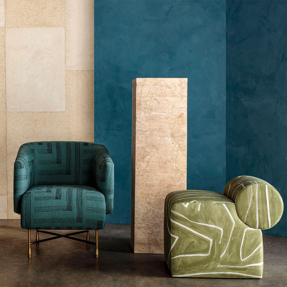 Esfera Ottoman | Kelly Wearstler