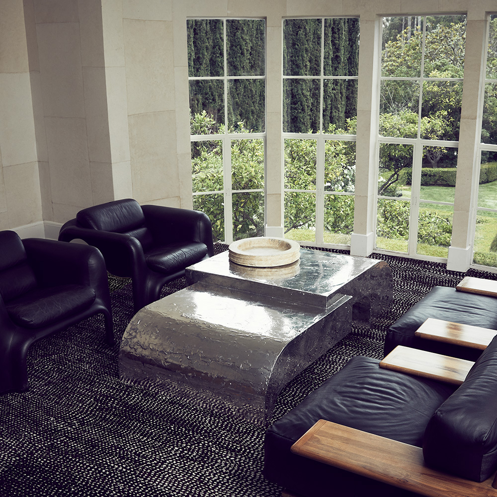 Pewter Coffee Table | Kelly Wearstler