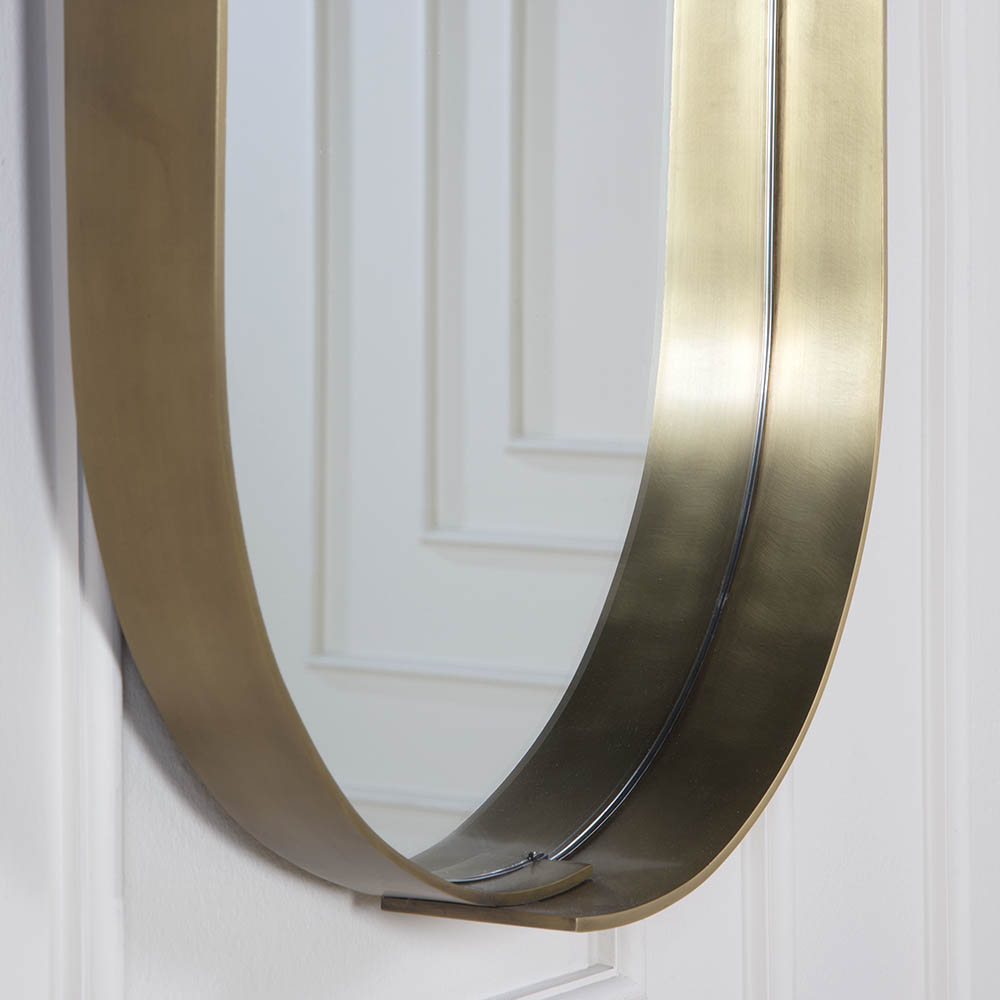 Alta Racetrack Mirror by Kelly Wearstler