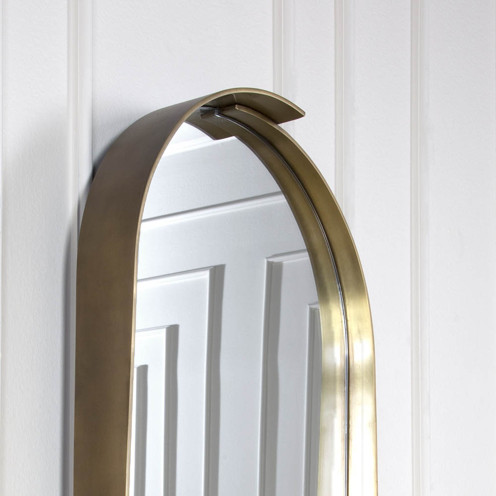 Alta Racetrack Mirror by Kelly Wearstler