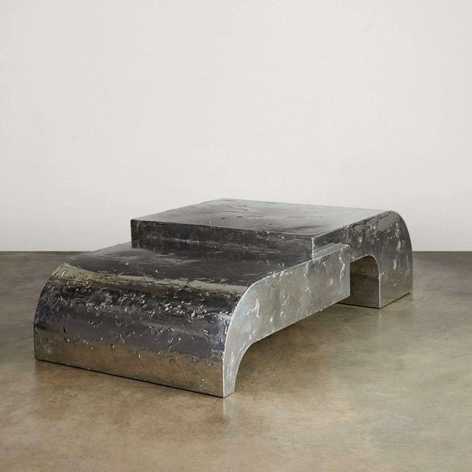 Pewter Coffee Table | Kelly Wearstler