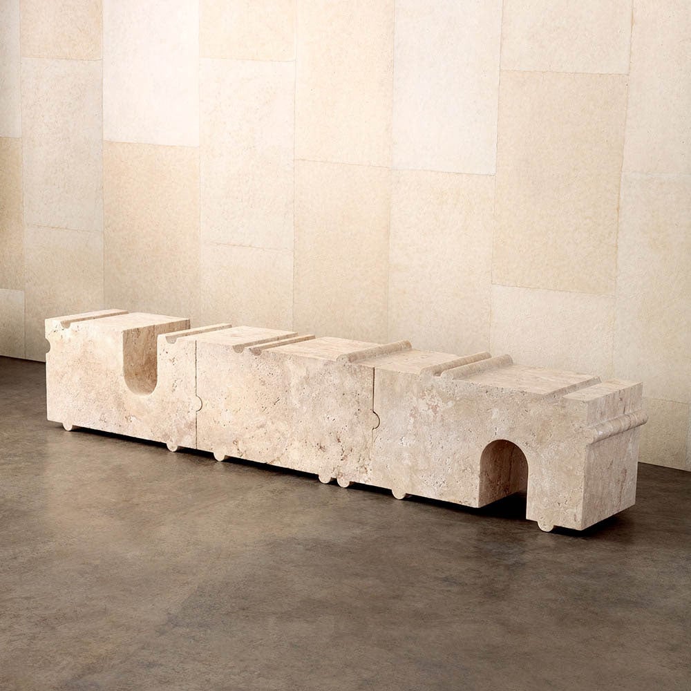 Hume Modular Stone Console | Kelly Wearstler