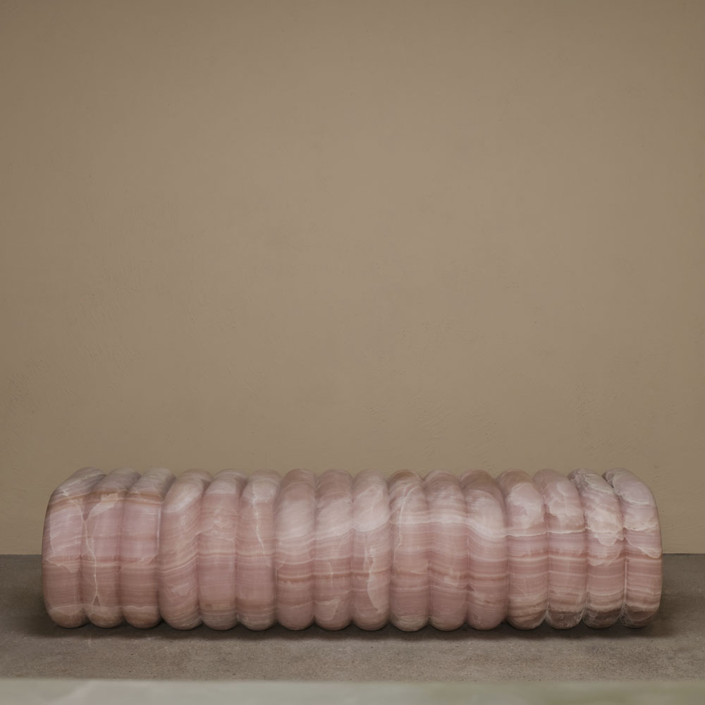 Nudo Corrugated Bench | Kelly Wearstler